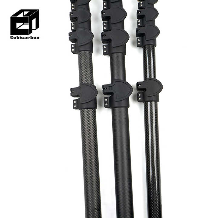 Customized Carbon Fiber Telescopic Poles - High Modulus