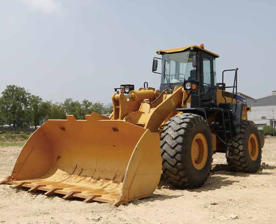 Cost Effective 5Ton Mini Front End Loader SEM658D Wheel Loader Small ...