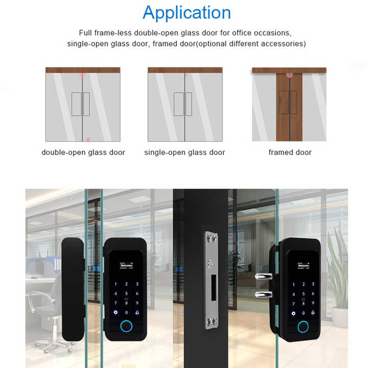 Intelligent Electric Smart Door Lock - Biometric Fingerprint Lock