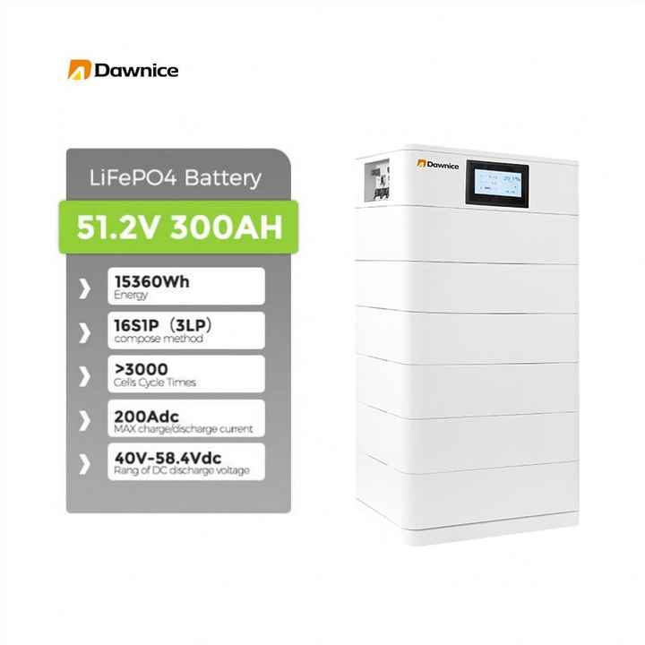 Dawnice Hybrid Solar Inverter 48v 10kWh 15kWh 20kWh 25kWh 30kWh Energy Storage Lifepo4 Power ...