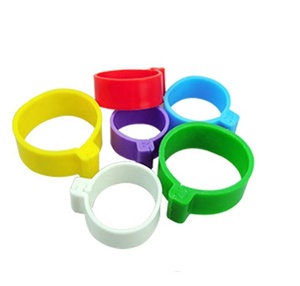 Plastic Chicken Rings - Durable & Adjustable Leg Bands
