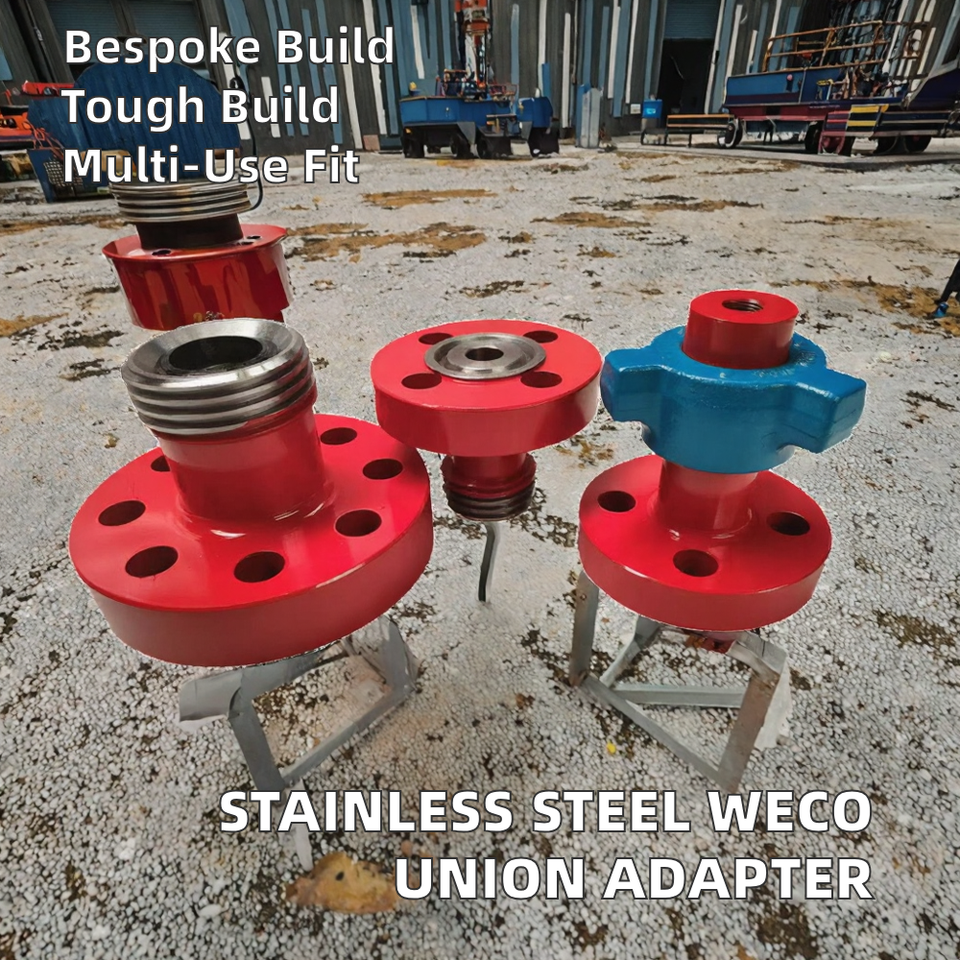 Weco 316 Stainless Steel Union Flange Crossover Adapter Reducer Pipe ...