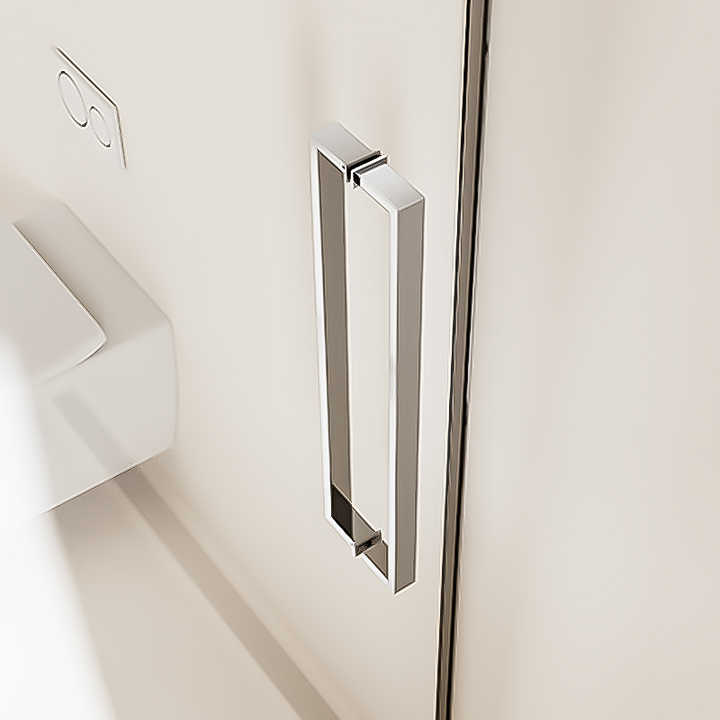 ARROW 8MM 10MM Shower Glass Room Matt Black Shower Doors Sliding ...