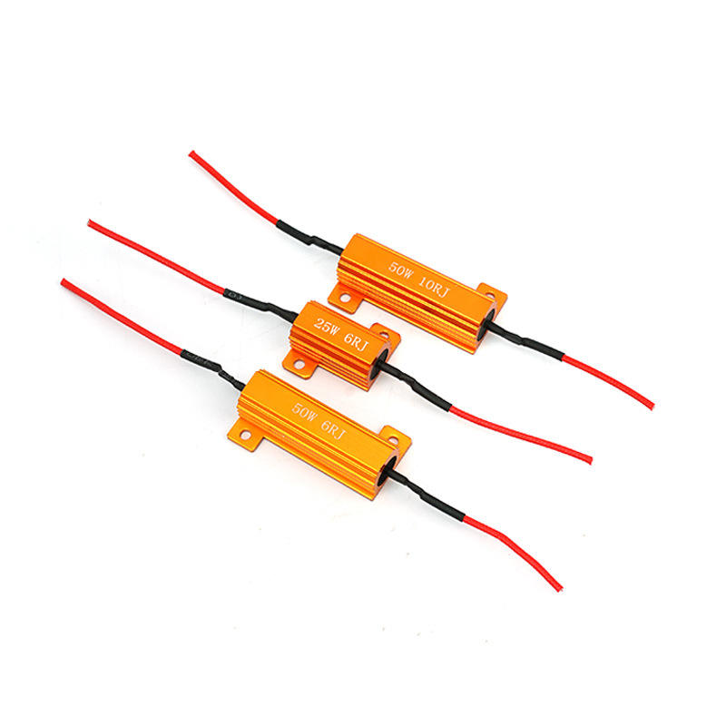 50W 6R 6ohm Led HID Load Resistor Wiring Harness Fix Hyper Flash Error ...
