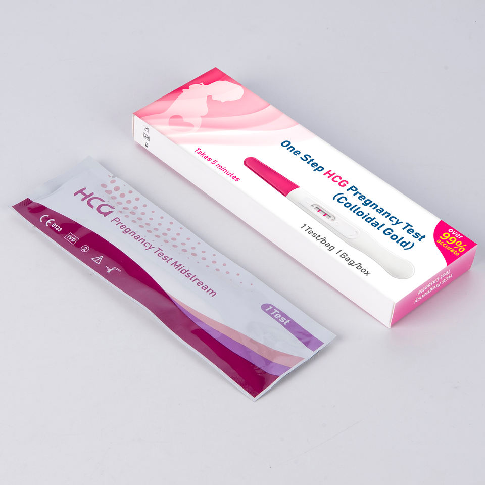 LANNX Promotion Hcg Clear Midstream Quickcheck One Step Handheld Strip ...