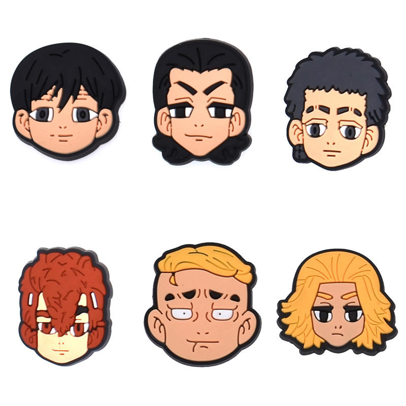 Japanese Anime Characters Tokyo Revenger Shoe Clog Charms Wholesale ...