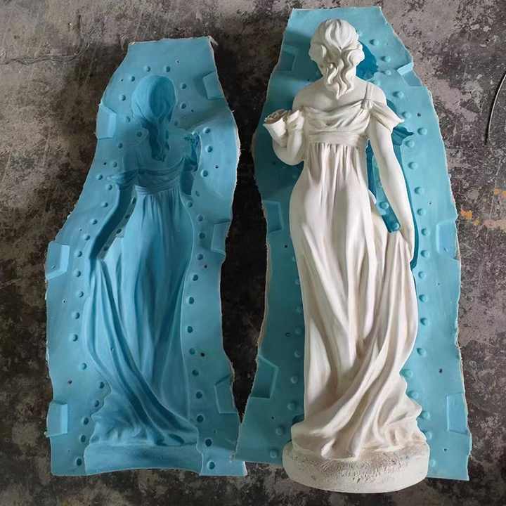 Hot Sale Life Size Garden Statue Molds Outdoor Decoration Cement Statue ...