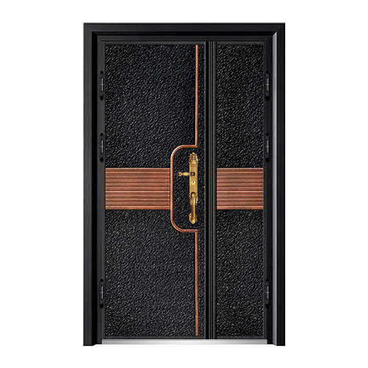 PHIPULO Top Brand Durable Cast Aluminum Gold Security Front Cast Door ...