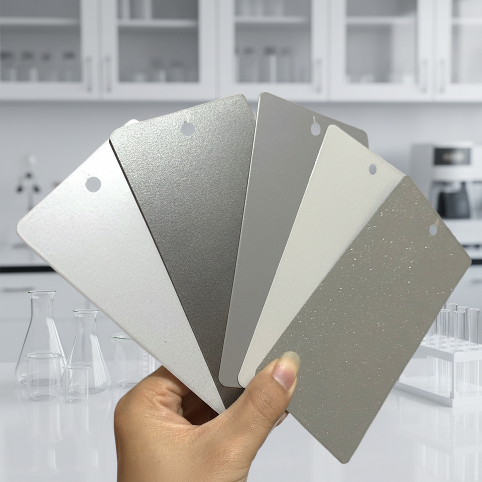 Super Chrome Silver Powder Coating Epoxy-Based for Furniture Plastic ...