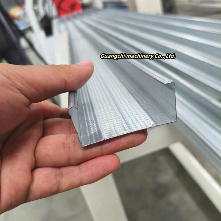 Cold-Formed Light Gauge Steel Purlins Cee Section Roll Former ...
