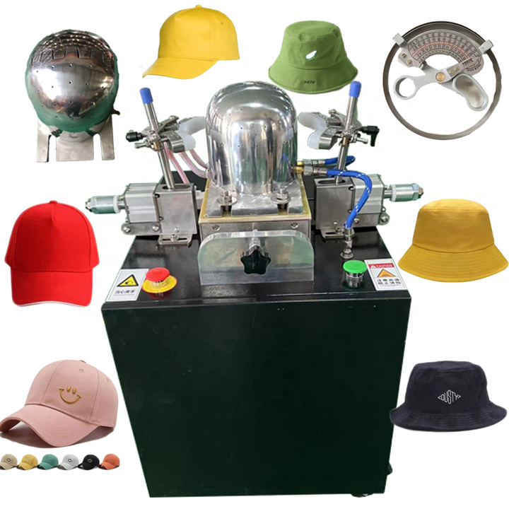 Multi Functional Automation Cap Hat Making Machines Baseball Cap Making ...
