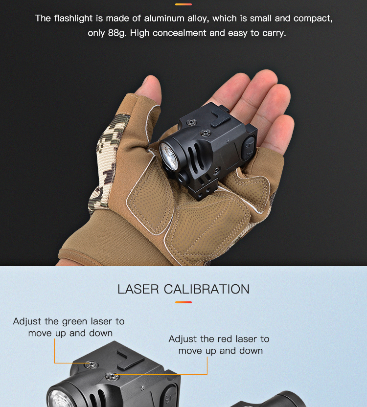 Buy Wholesale China Richfire Laser And Flashlight Combo Tactical Red ...