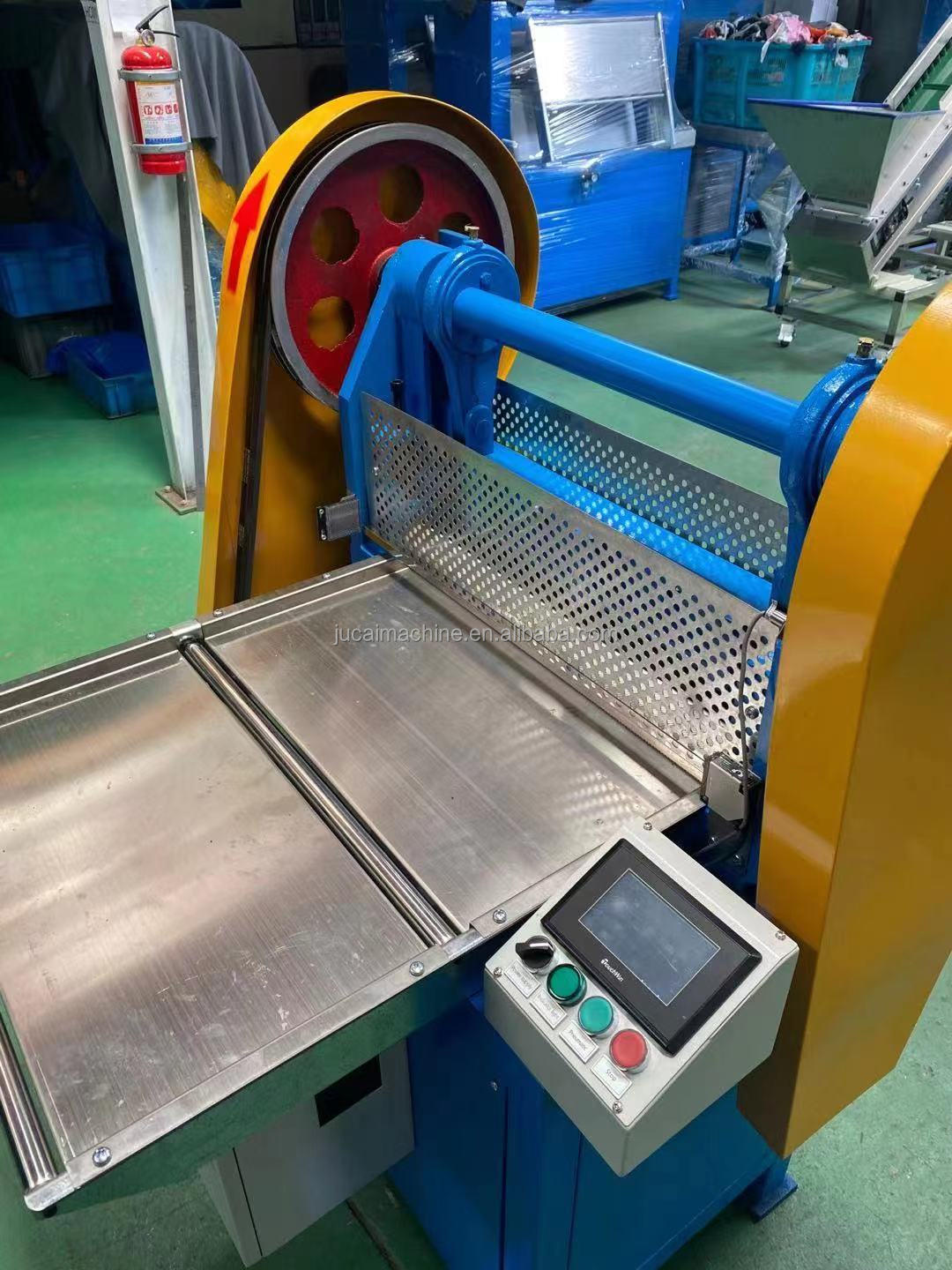Automatic rubber sheet slitting machine, rubber slitting machine ...