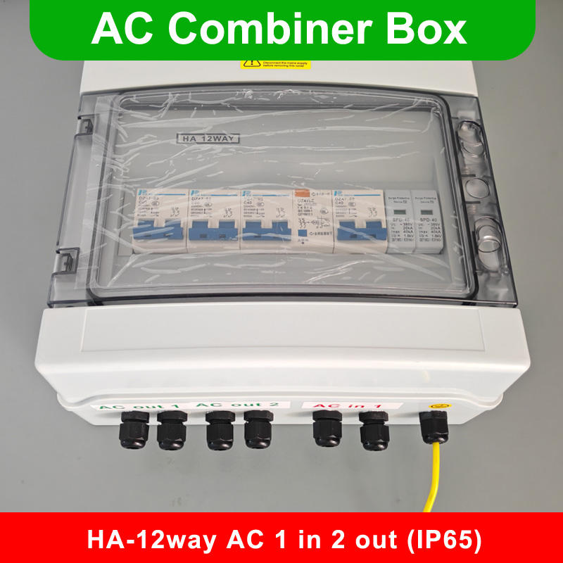 AC 400V Distribution Control Box for off Grid Solar Energy Photovoltaic ...