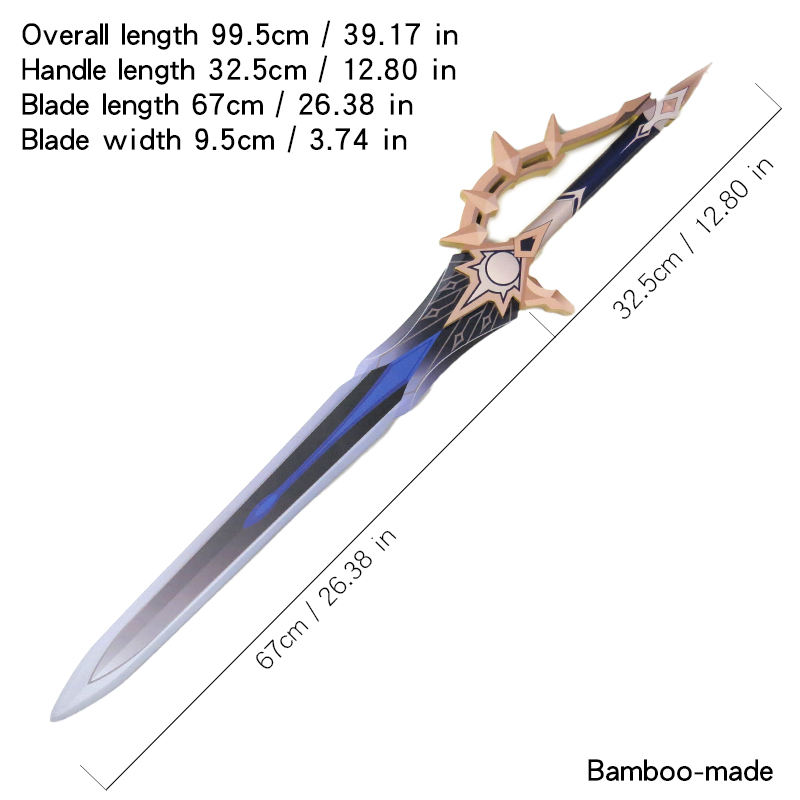99.5cm Phainon's Greatsword Cosplay Weapon Prop Toy Bamboo Model