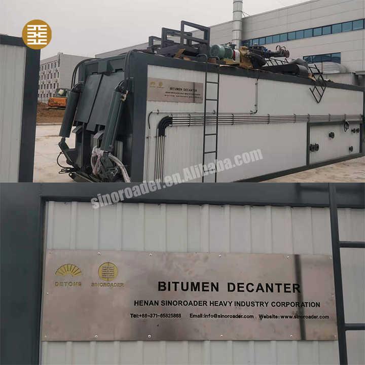 Heating Transfer Oil Boiler Design Asphalt Bitumen Melter Decanter ...