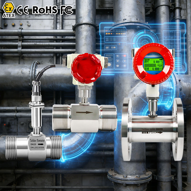 Flow Indicator Sanitary Flow Meter Pulse Flow Meter Hot Water Flow ...