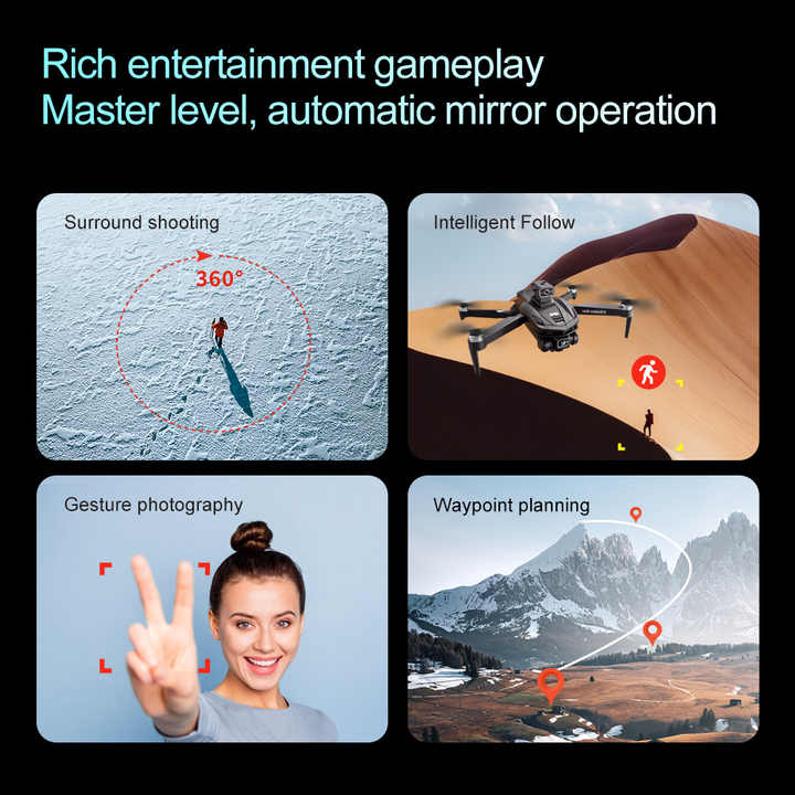 V168 Max Drone - Professional GPS 8K Quadcopter with HD Camera