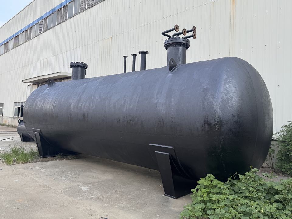 Underground Buried LPG Storage Tank Horizontal Pressure Vessel for Fuel ...