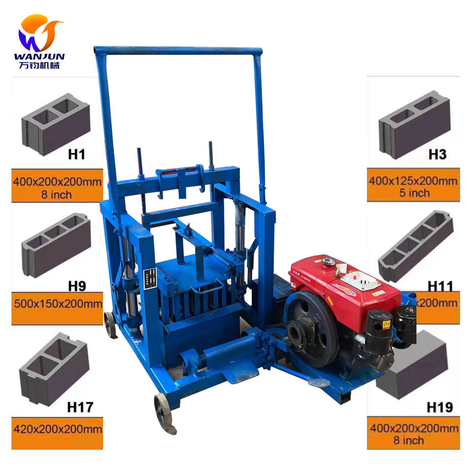 Stabilized Smart Brick Making Machine Local Paving Block Molding ...
