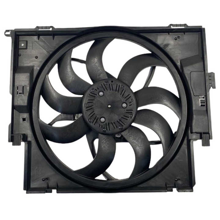 12V Auto AC Air Conditioning Car Radiator Fan Assembly for BMW