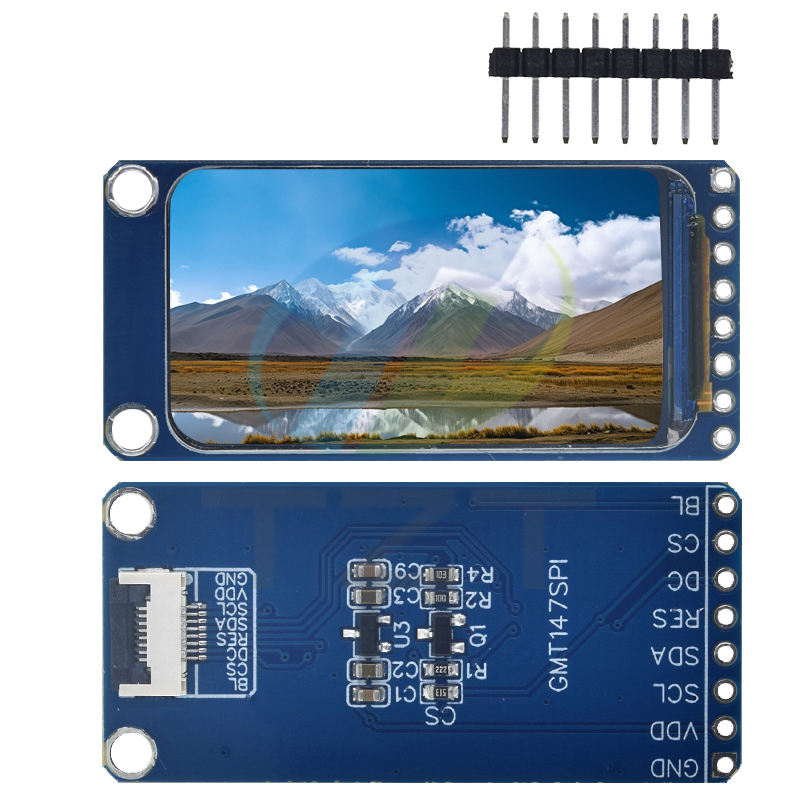 TZT 1.47" 1.47 Inch 172x320 SPI Full Color TFT HD IPS Screen LCD LED ...