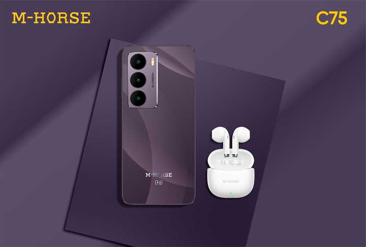 M-HORSE Android Phone 8+128G C75 Super Smart Phone 6.6-inch Phone Fast ...