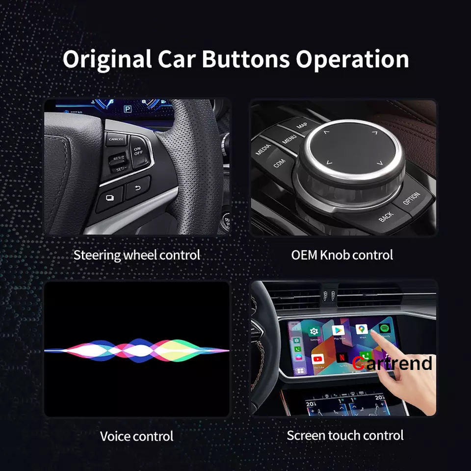 CarPlay Wireless Interface 2GB + 8GB TV Box Androidauto AI Box Android ...