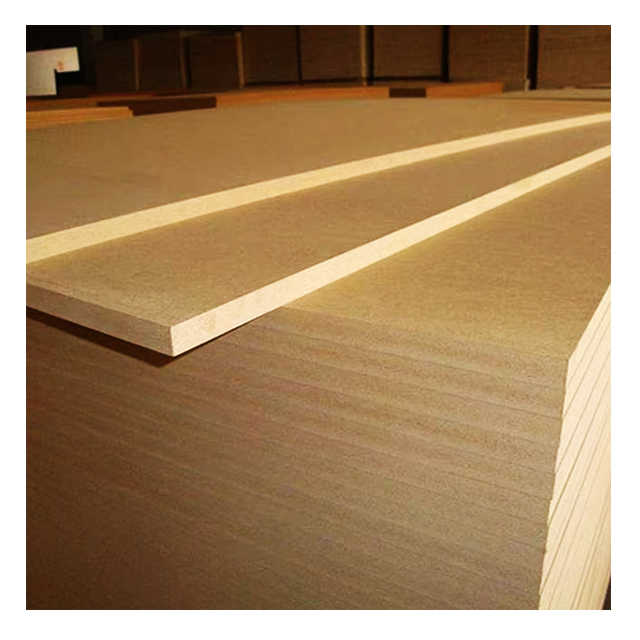 1220x2440mm Medium Density Fibreboard Wood Fiber Material MDF Board