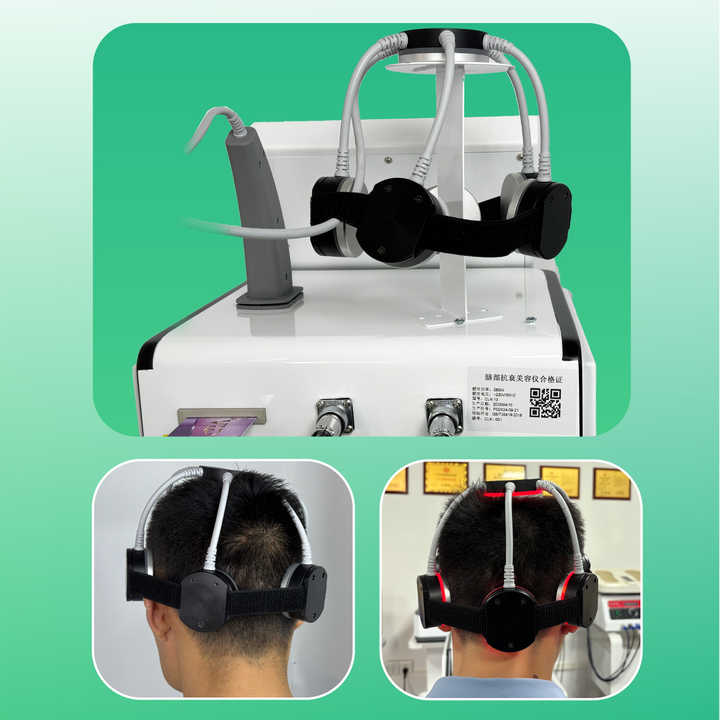 RTMS Brain Therapy Anxiety Depression RTMS Transcranial Magnetic Stimulation Machine Tms ...