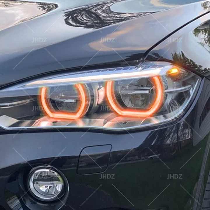 Adaptive LED Daylight Yellow Angel Eye DRL Module for BMW X3 F25 X5 F15 ...