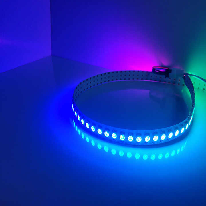 5050 addressable rgb led strip WS 2812 2811 2815 DC5V 30/32/60/64/72 ...