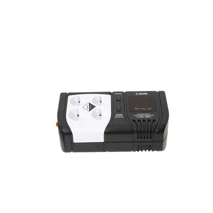 Mini 500VA Automatic Voltage Stabilizer Plug Single Phase 220V AC ...