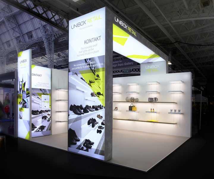 Outdoor Trade Show LED Booth Light Box - Backlit & Customized