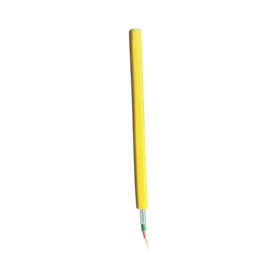 18 AWG Single Core Square Permanent Downhole Tubing Encapsulated Cable ...