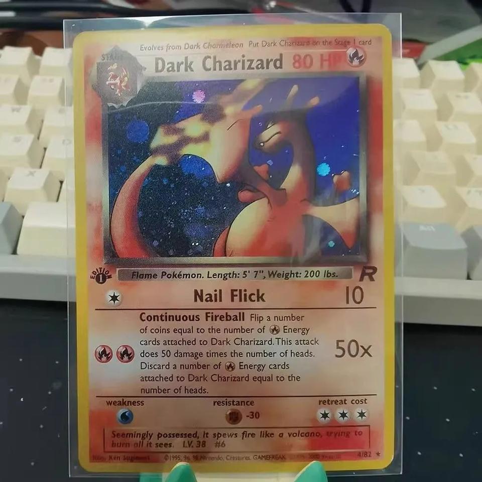English Card Rare Pokemoned Cards Self Printed TCG Hot Gift| Alibaba.com