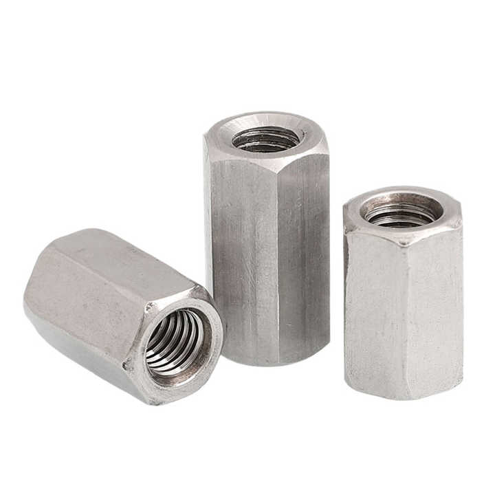 Din 6334 Acme Metric Thread Barrel Coupling Nut Zinc-plated 1/4, 3/8, 1 ...