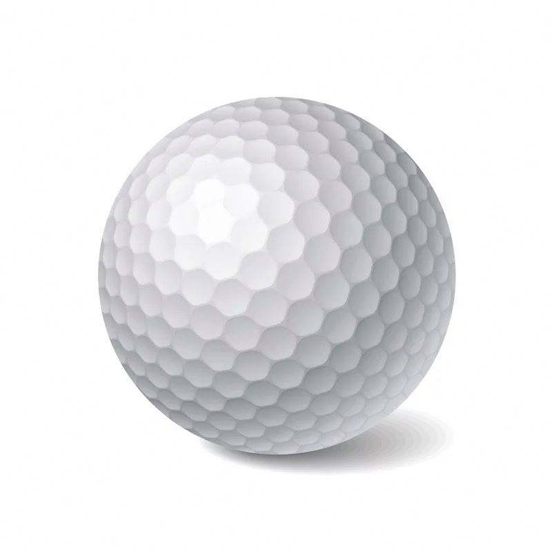 Factory Price Custom 2 Layers Colorful Golf Ball Gift Colored Practice ...