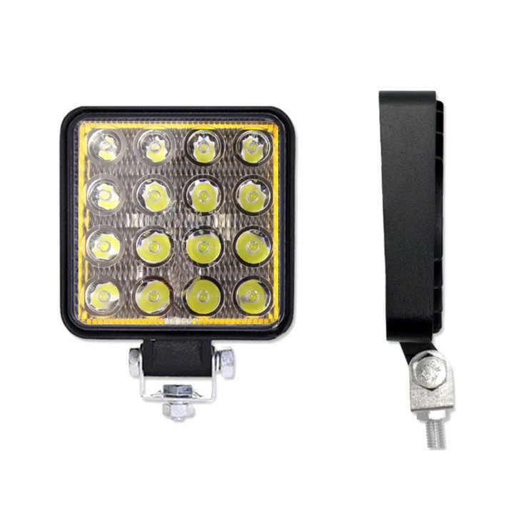 Wholesale 48W LED Work Light for Cars Square Off-Road Vehicle Headlamp ...