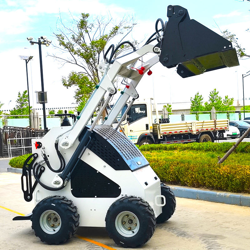 Kubota Mini Skid Steer Loader with Diesel Japanese Engine Wheel/Track ...