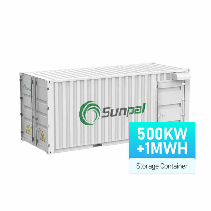 Sunpal Industrial Lithium Ion Battery Solar Storage System 500kWh 20Ft ...