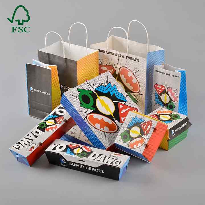 Custom Disposable Paper Packaging - Eco-Friendly & Stylish