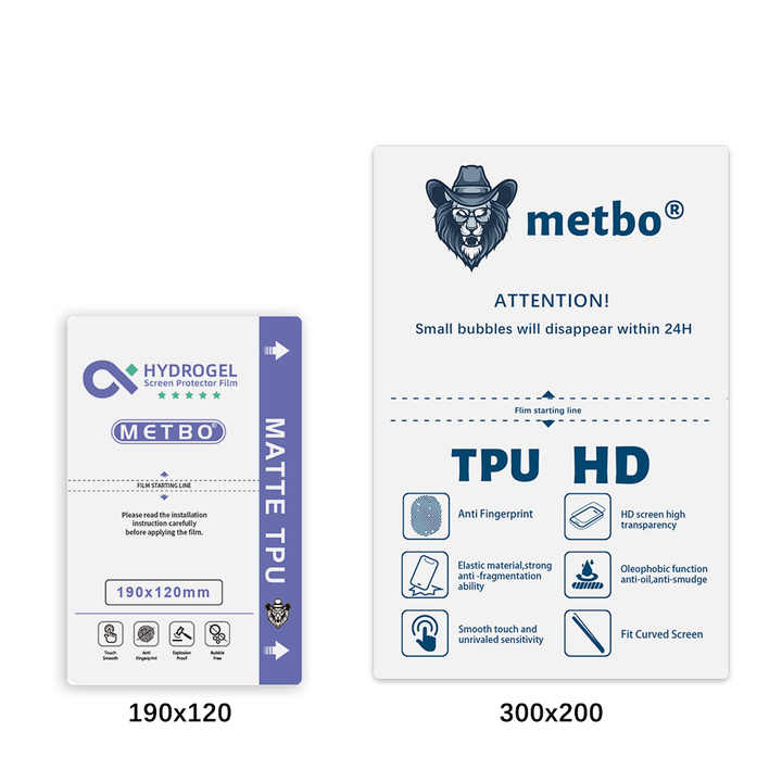 Wholesale 200*300mm TPU Screen Protectors - Anti-scratch