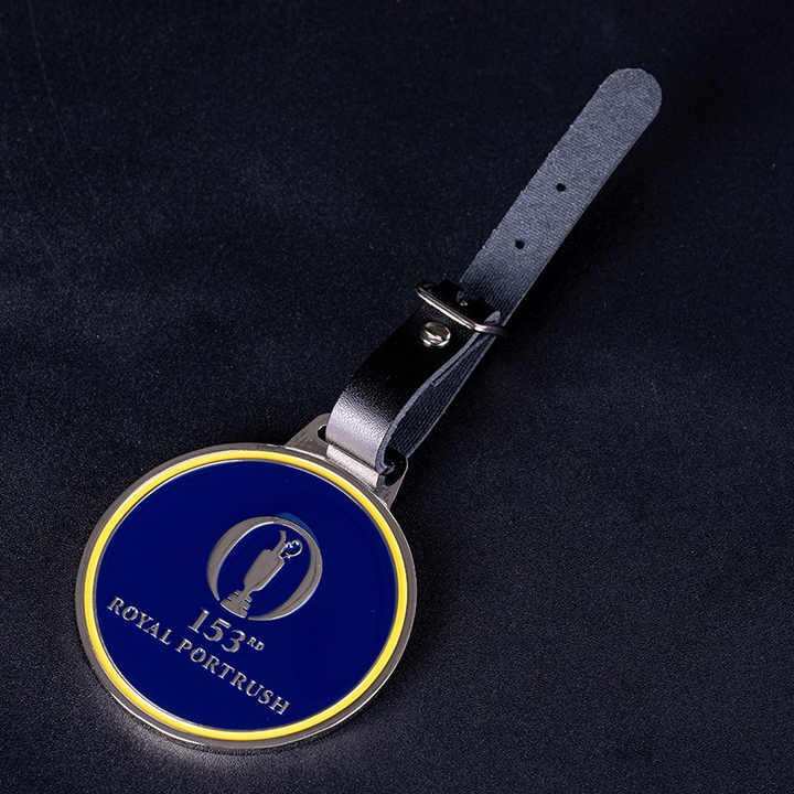 Custom Golf Club Metal Hang Tag - Durable & Fashionable
