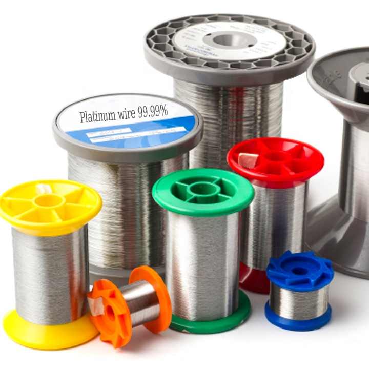99.99% Platinum Wires - High Purity for Electrical Uses