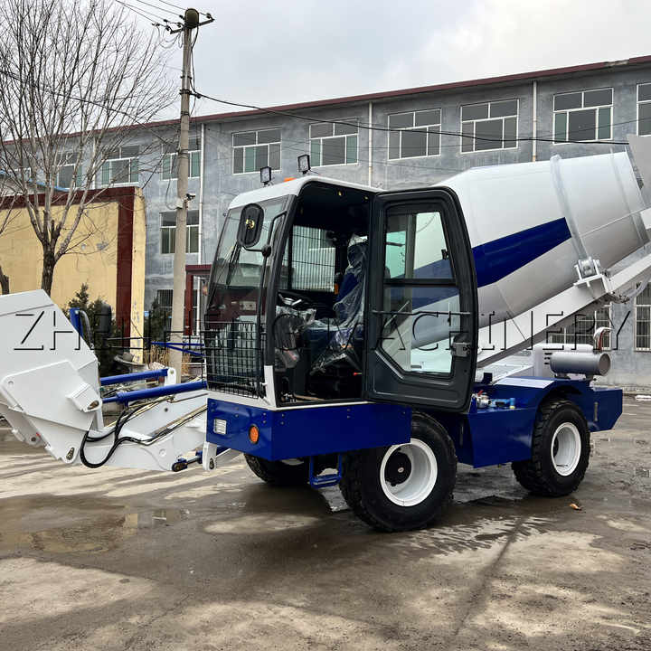 Factory Good Price Drum Concrete Truck Mobile 3.5m³ Self Loading ...