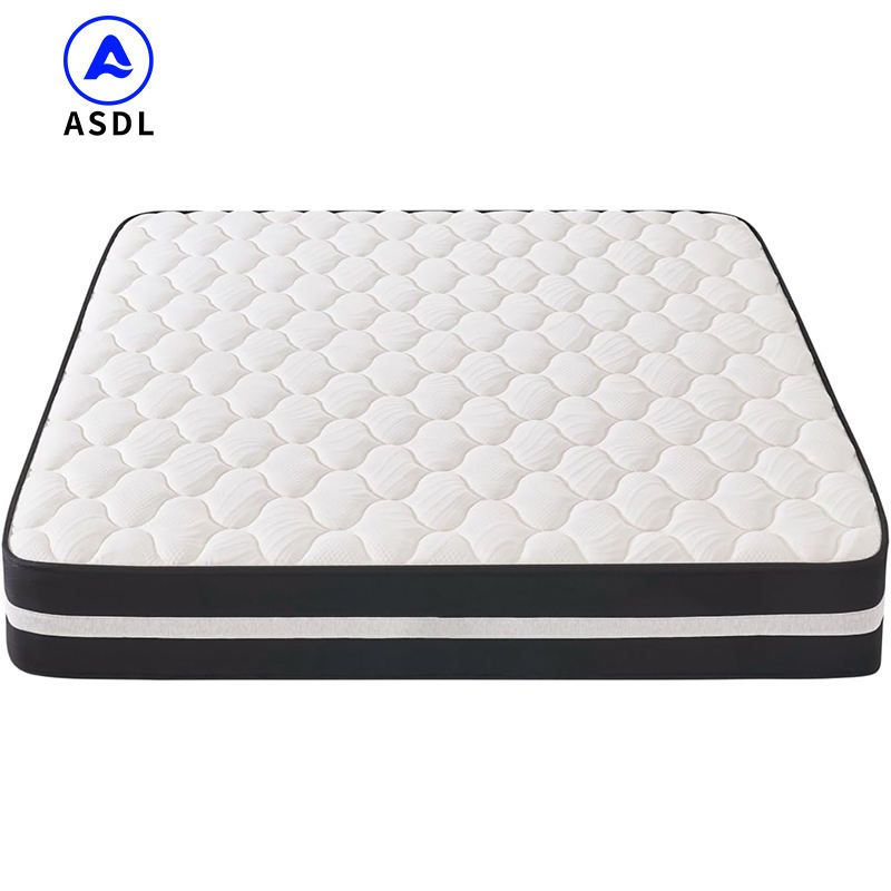 Foshan Factory King Queen Double Bed Foam Mattress in China Rolled up ...