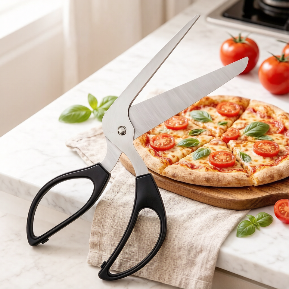 Hot Sell Scizza Pizza Shears Durable Stainless Steel Blade Plastic ...