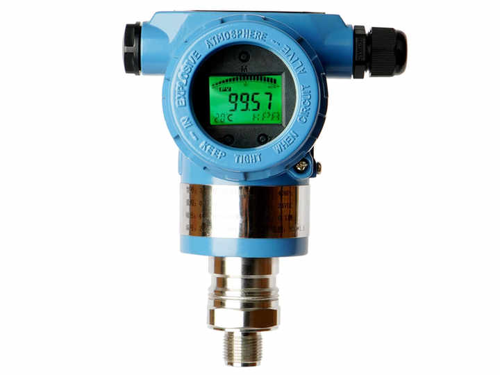 Intelligent 4-20mA Single Crystal Silicon Vacuum Pressure Sensor Hydraulic Pressure Digital ...