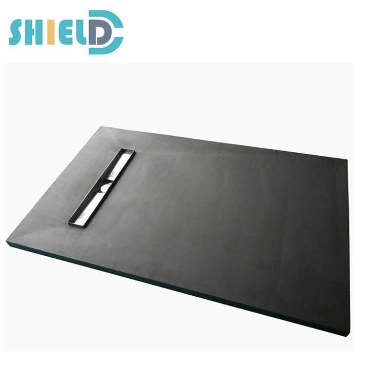 Shower Tray with XPS Board Floor-Level Bathroom Shower Enclosure for ...